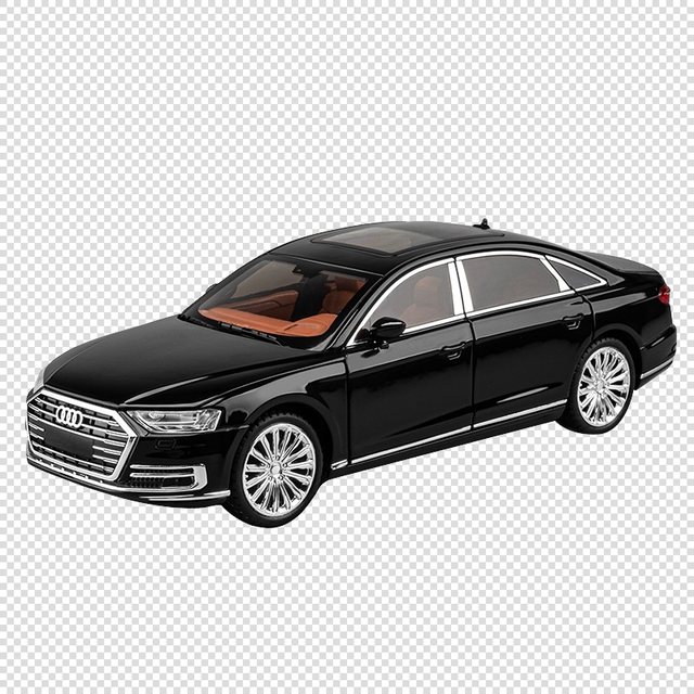 Large Audi A8 sedan A6L alloy sound and light ornament car model RS7 children's boy toy birthday ...