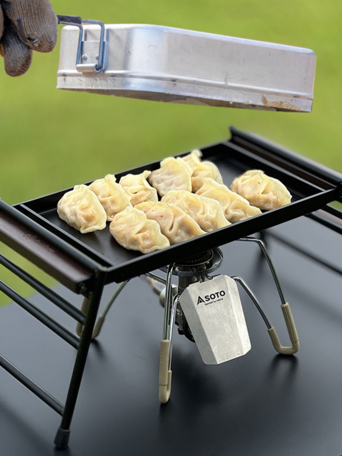 Coolcamp Draagbare Camping Grillplaat - Metalen Teppanyaki Steak & Bakpan