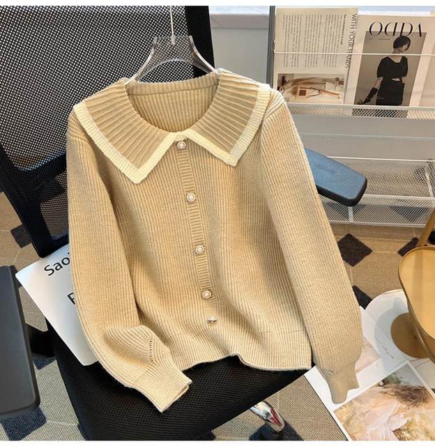 Large size women's clothing this year's popular sweet doll collar ...