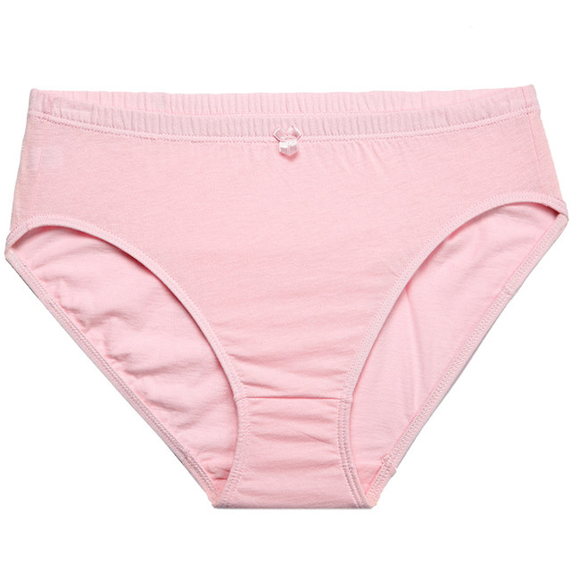 Pure cotton women's underwear women's cotton mid-high waist comfortable ...