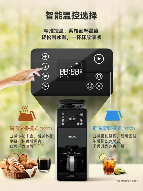 Philips Coffee Machine Fully Automatic American HD7901 Home Office ...