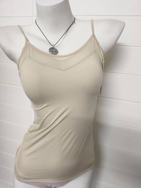 Brand female summer skin color ice silk slide mask stitching mesh gauze ...