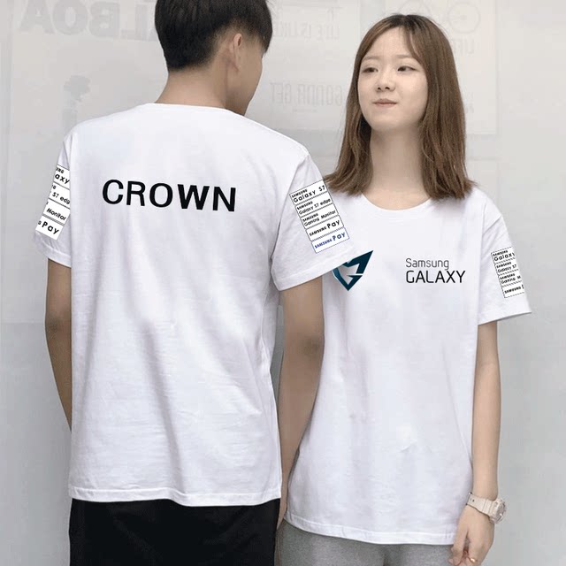 Samsung team uniform hero men's pure cotton league game SSG competition ...