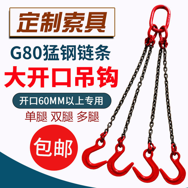 A complete list of large opening lifting chain slings, lifting rings ...