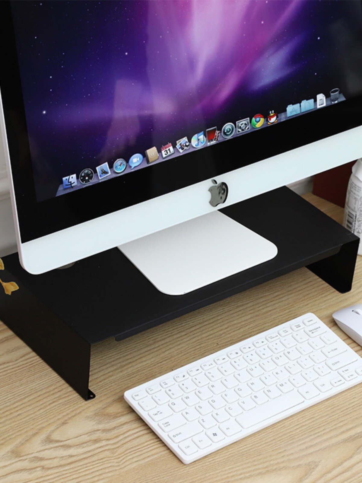 Qianjiaban Monitor Stand - Elevated Desktop Keyboard Storage