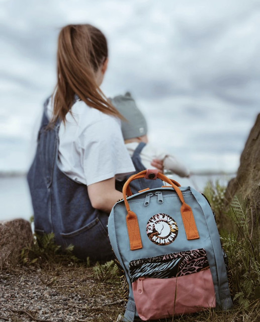 Swedish fjallraven Arctic fox kankenart art style G-1000 backpack for ...