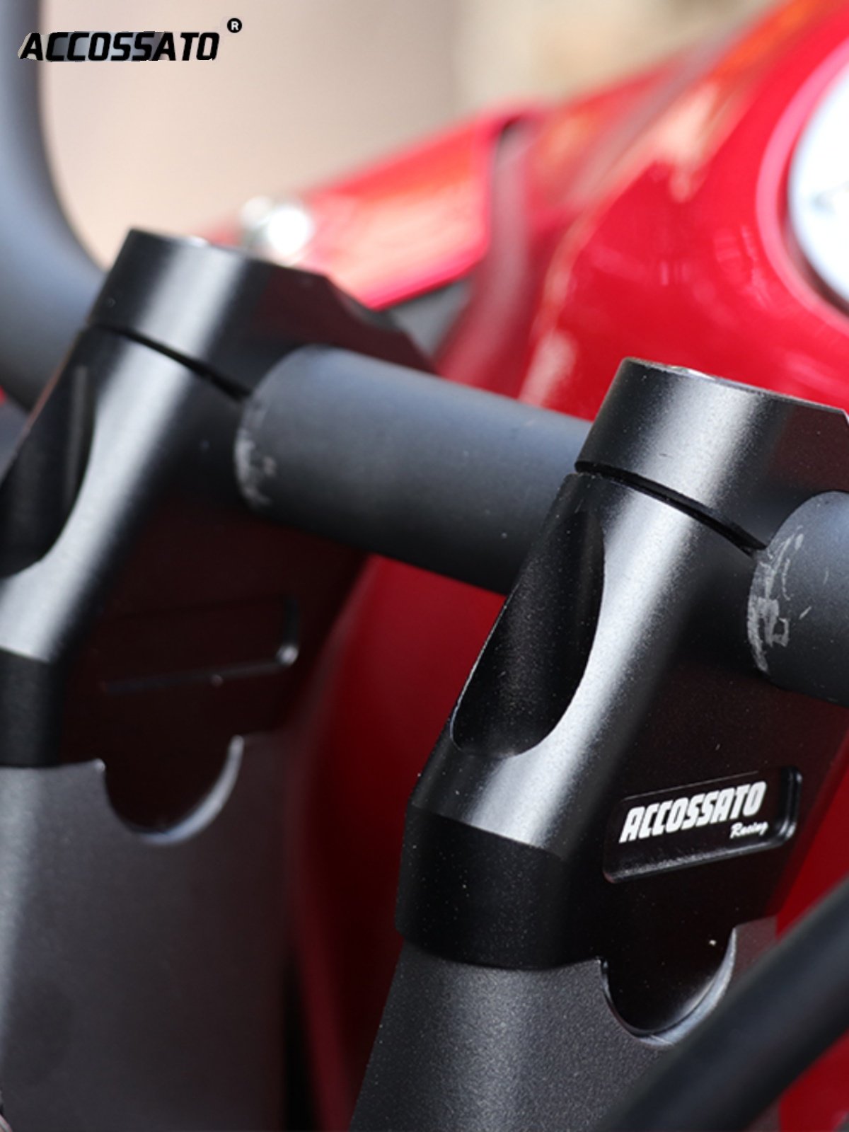 Задно усилване за кормило Hojue TR300/Suzuki - Accessato Cols-1662