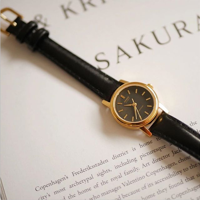 Casio CASIO Exam Watch Women's Watch Simple Retro Quartz Belt ...