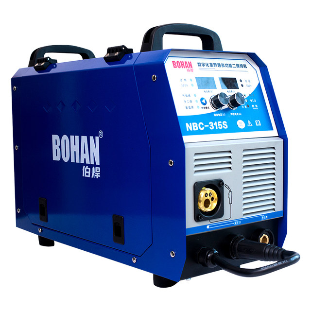 Dual-drive wire feeder multi-plate industrial airless and gas-in-one two-protection welding ...