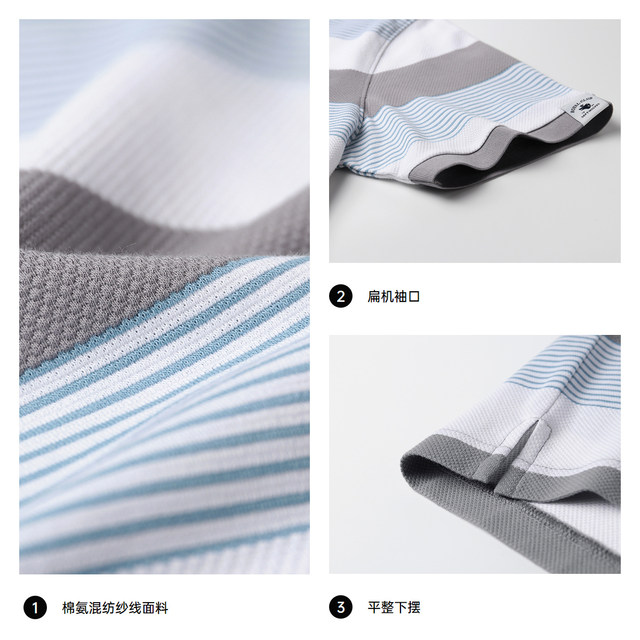 Septwolves short-sleeved T-shirt men's top summer new comfortable and ...