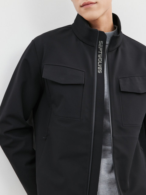 [Four-Sided Stretch] Septwolves Waterproof Stand-Up Collar Jacket Men's ...