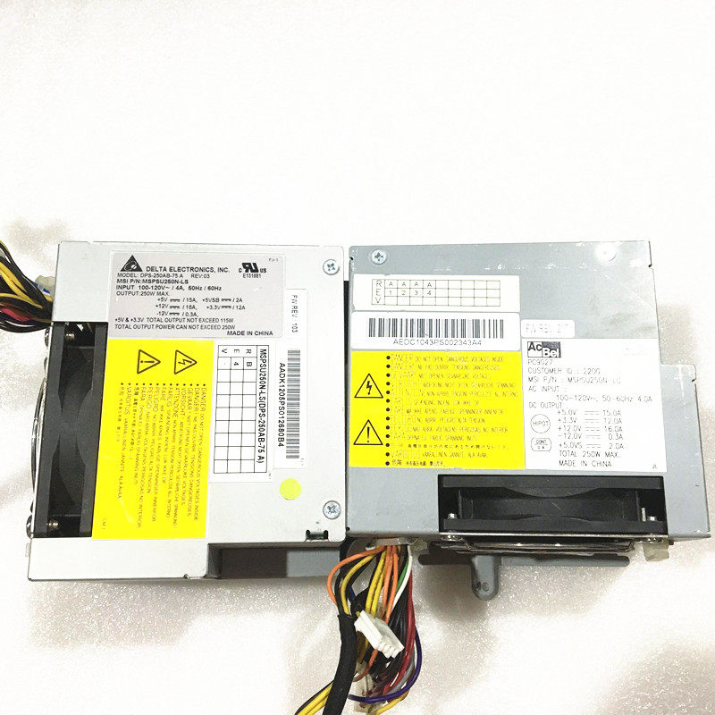 Delta DPS-250AB-75A PC9027 250W Desktop Voeding - Nieuw