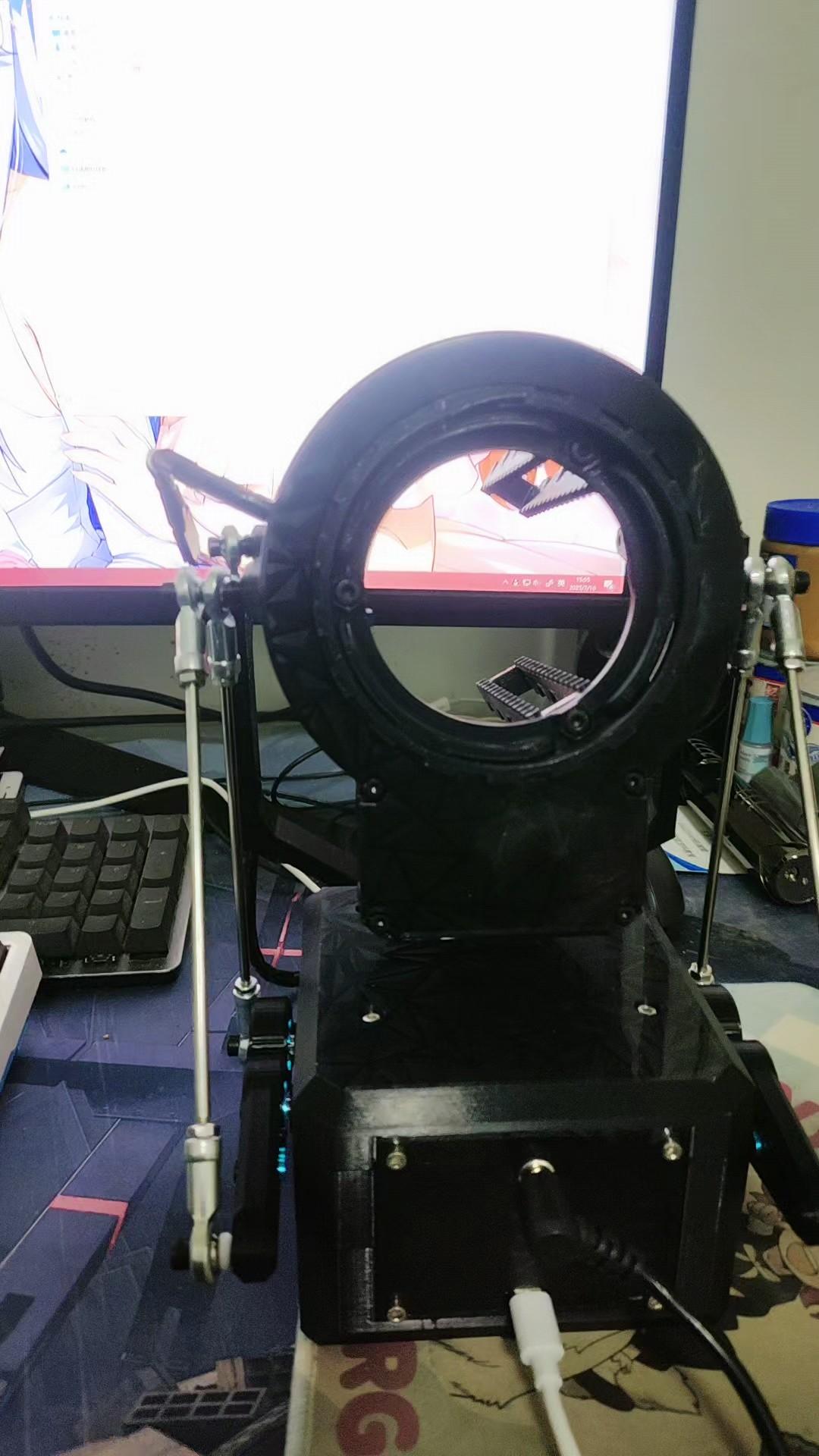 OSR6六轴机械手臂 简单操作DIY机械臂 带旋转视讯联动功能