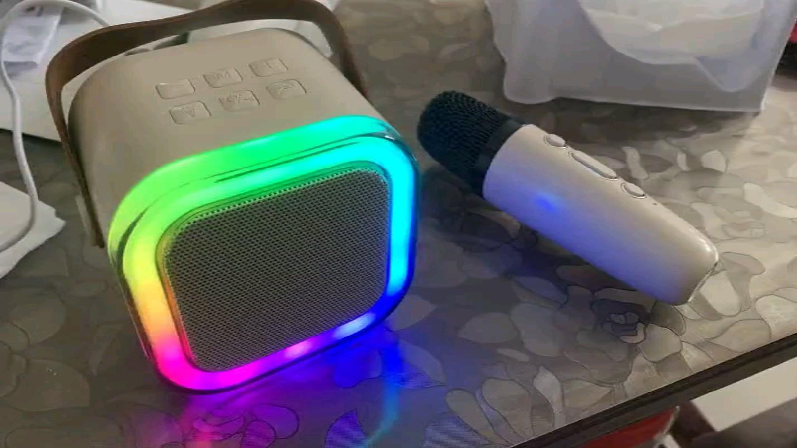 K12手持麥克風k歌神器家庭KTV音響套裝藍牙話筒聲卡一體唱歌套裝-Taobao