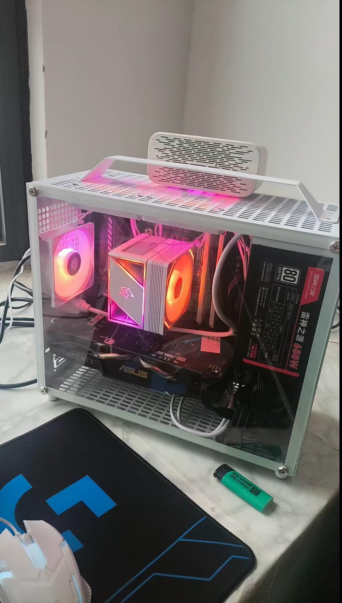 笨牛E15迷你机箱支援双塔风冷 mATX小主机适用A4便携手提