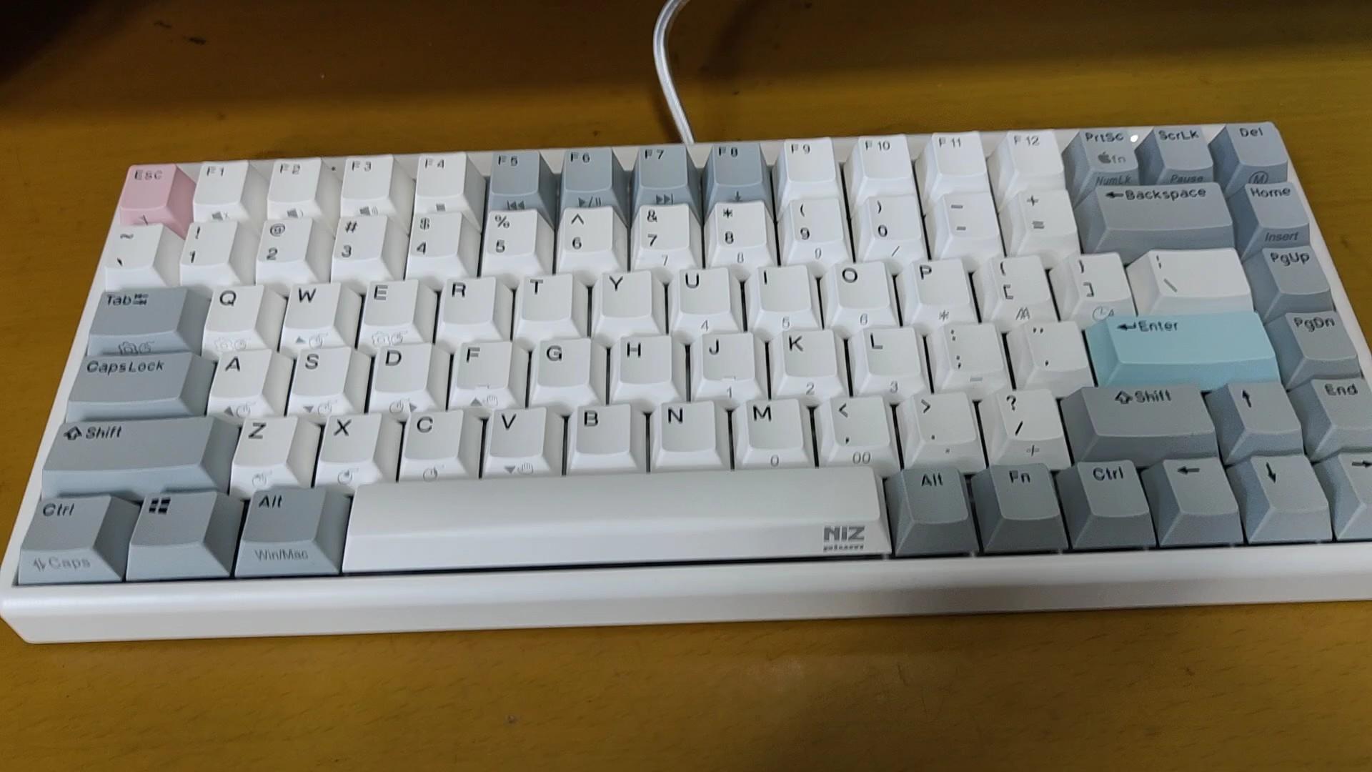 普拉姆 宁芝NIZ Mini84V6 X99GT 104电竞赛事级1ms响应静电容键盘