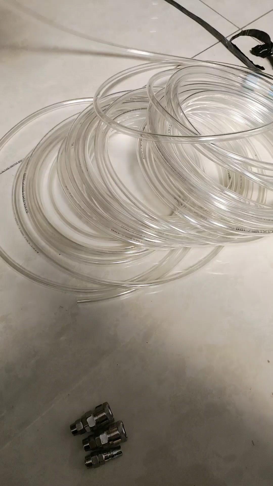 德力西气动直通快速接头PU-4-6-8-10-12-16气管配件变异径快插PG