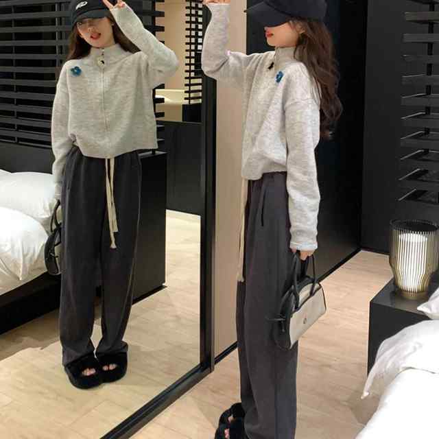 Korean zipper turtleneck sweater jacket for women in autumn and winter ...