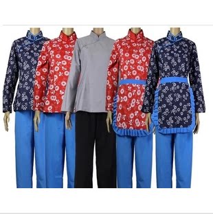 Shajiabang stage performance costume Xier costume village girl ...