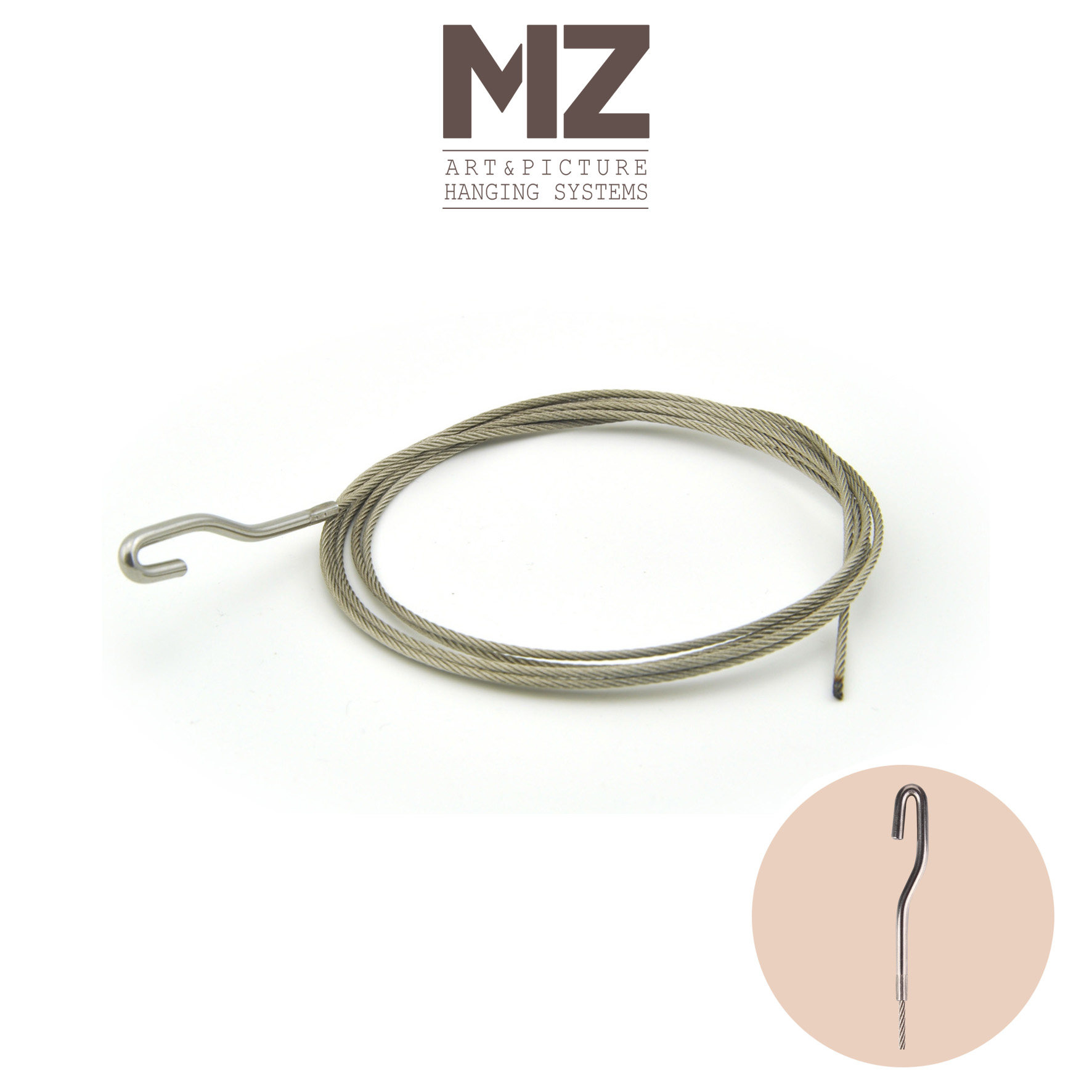 Kit de Suspension de Tableau Réglable en Acier Inoxydable 304 ...