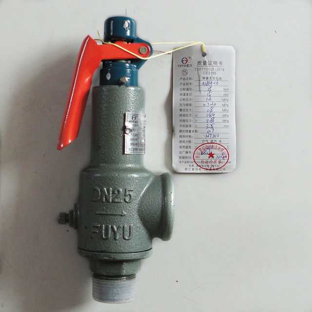 1-inch rich feather A28H-16DN25 full-enabled safety valve air ...
