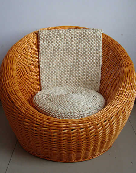 Rattan chair lazy sofa chair creative wicker rattan sofa low price ...