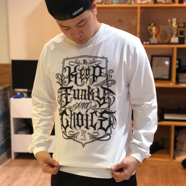 Hozin co -branded hip -hop hip -hop clothing male loose long -sleeved T ...