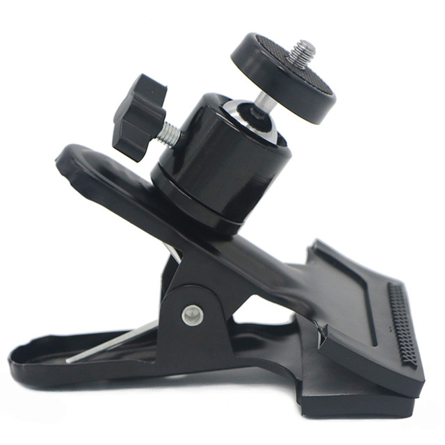 Single -shaped universal hits the metal metal gimbal clamping light ...