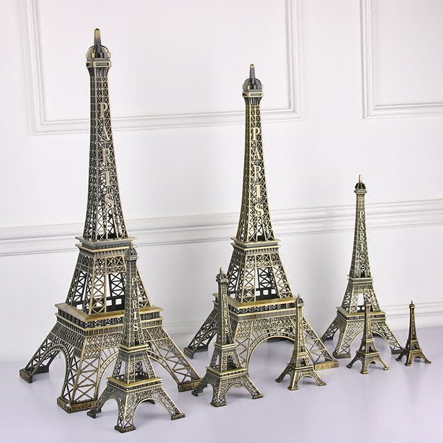 Creative Paris Eiffel Tower model home living room wine cabinet birthday graduation gift ...