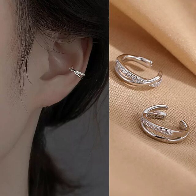 Niche light luxury ear clip ear bone clip temperament women's new 2023 ...
