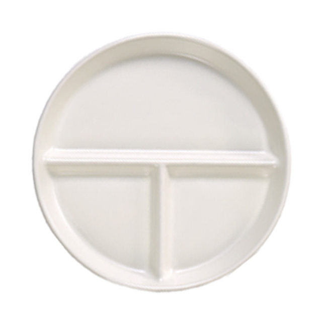 Separated plate breakfast plate children's food supplement plate three ...