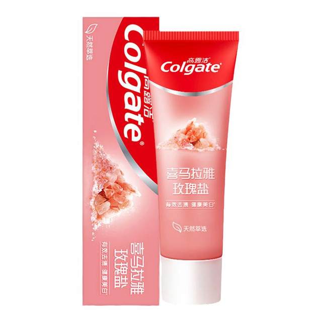 Colgate Toothpaste Natural Himalayan Pink Salt Contains Fluoride, Anti ...