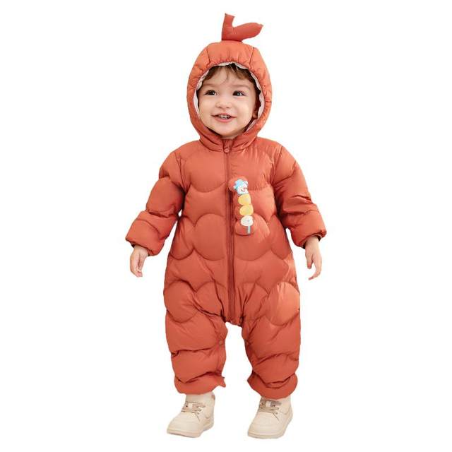 Balabala baby down jacket onesie girl outing clothes baby clothes ...