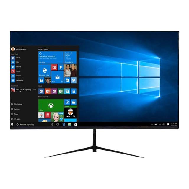 Computer monitor 24-inch ultra-high definition curved borderless IPS e-sports 27-inch 2k144hz ...