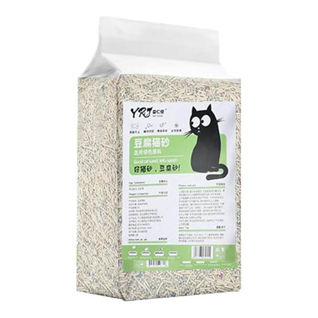Cat litter tofu sand mixed cat litter deodorant, dust-free and ...