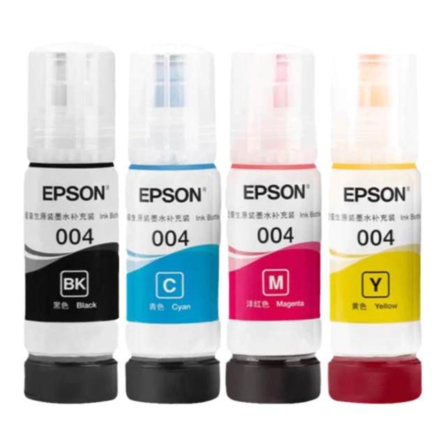 Epson original 004 ink L3556 L3558 L3256 L3258 L3251 L3253 L1259