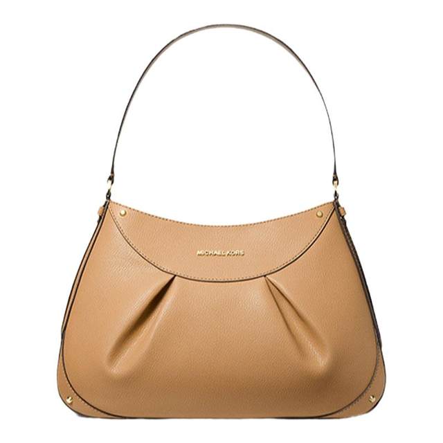 MICHAEL KORS MK Enzo Women's Medium Leather Pleated Shoulder Bag