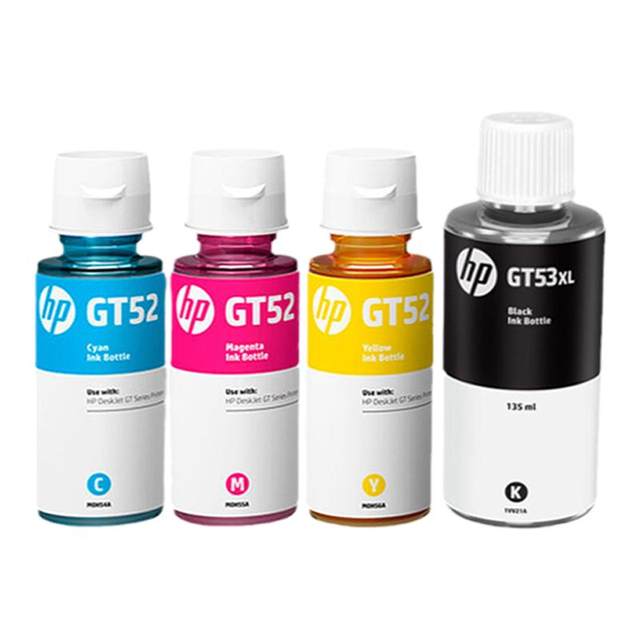 HP original ink GT53XL black GT52 color ink GT5820 5810 tank 411 311 ...